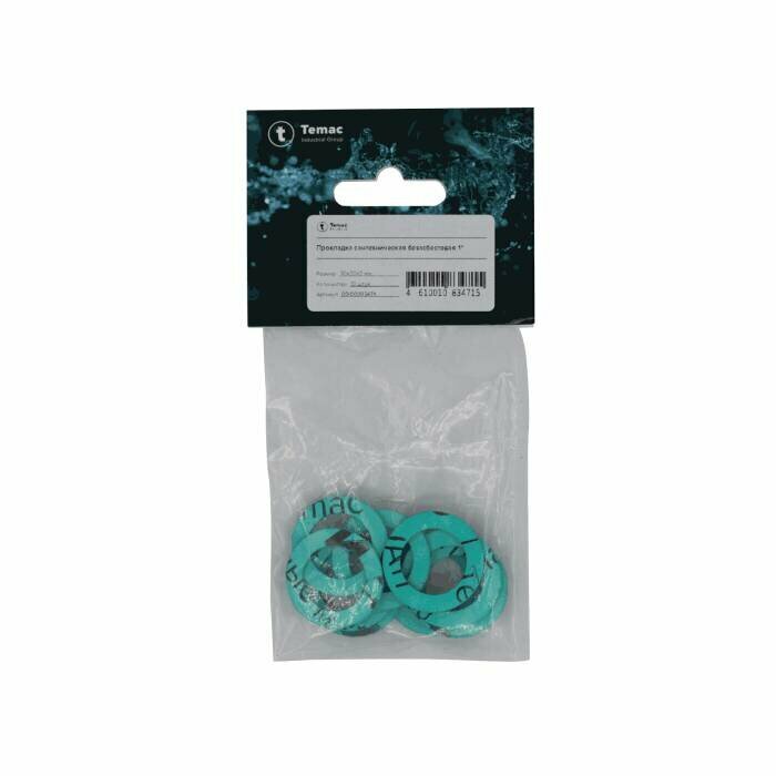 Прокладка безасбестовый паронит 10 шт. (1") 30х20мм h=2мм вати-авто