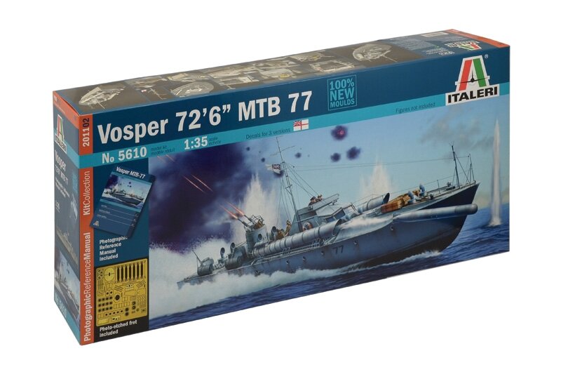 5610ИТ VOSPER 72 6МТВ 77 Торпедный катер