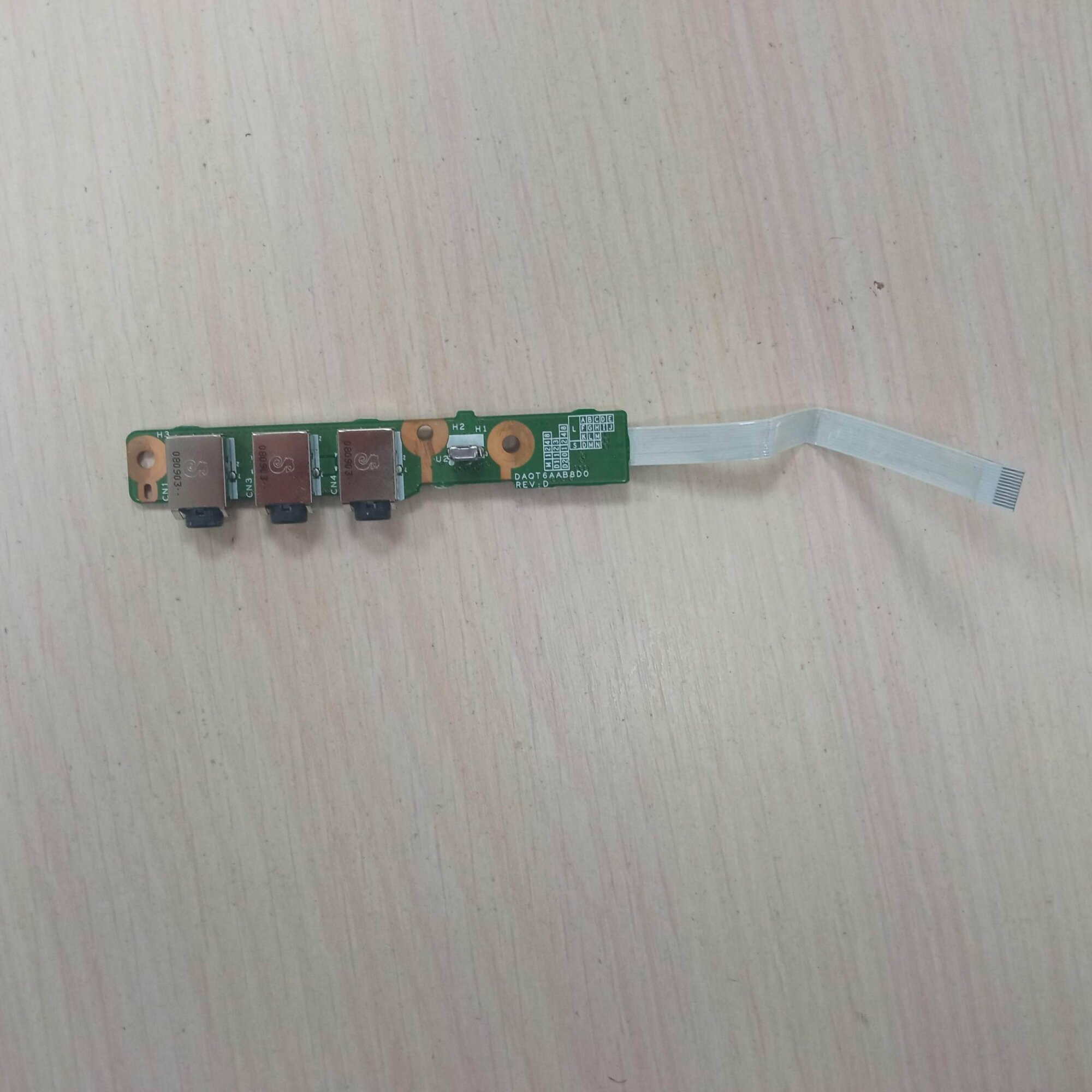 Плата AUDIO разъемов HP Pavilion DV5-1000 DAQT6AAB8D0