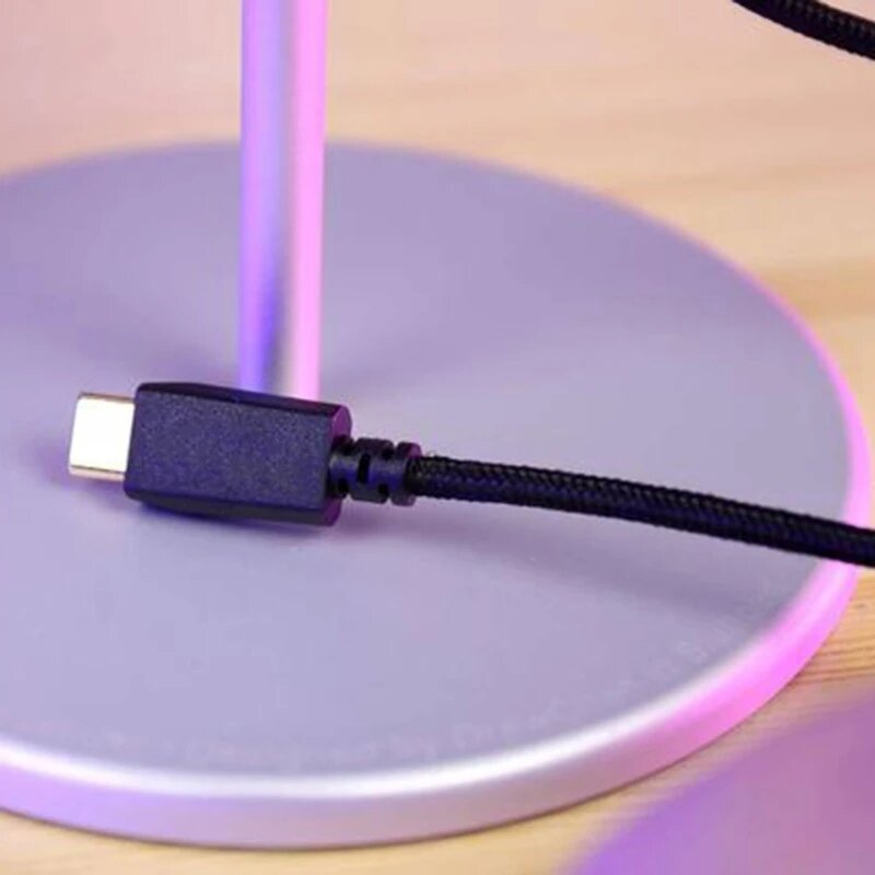 Кабель для наушников ASUS ROG Delta USB-C, черный — фото 1