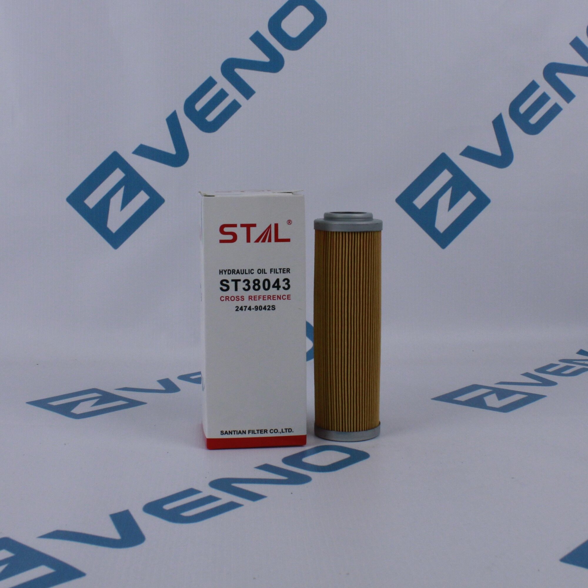 Фильтр гидравлический STAL ST38043 (24749042S; 47400009; K1022654; SH60082; HY9370) Doosan