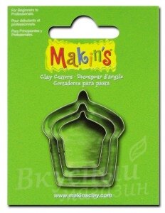 Выемка для теста Пирожное набор 3 шт. Makin's (Набор из 3 шт.)