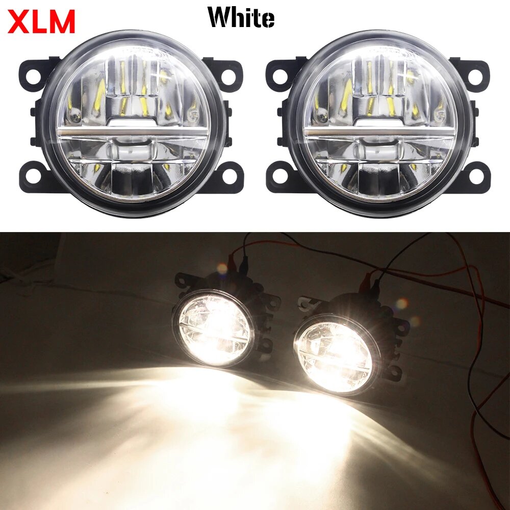 Светодиодные противотуманные фары в сборе, 2X30 Вт, 2013 лм, для Ford EcoSport 2014, 2016, XLM White