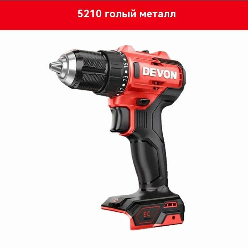 DEVON 5210 Аккумуляторная ударная дрель