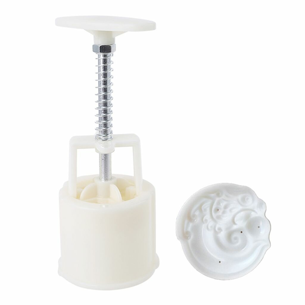 Пластиковая форма для лунного пирога, 75 г, печенья с драконом, формочки печенья, помадки DIY