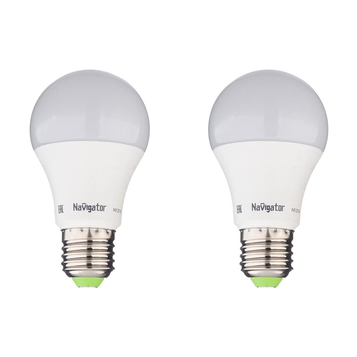 Лампа светодиодная Navigator E27 4000К 7 Вт 560 Лм 12-24 В груша A60 матовая (2 шт.)