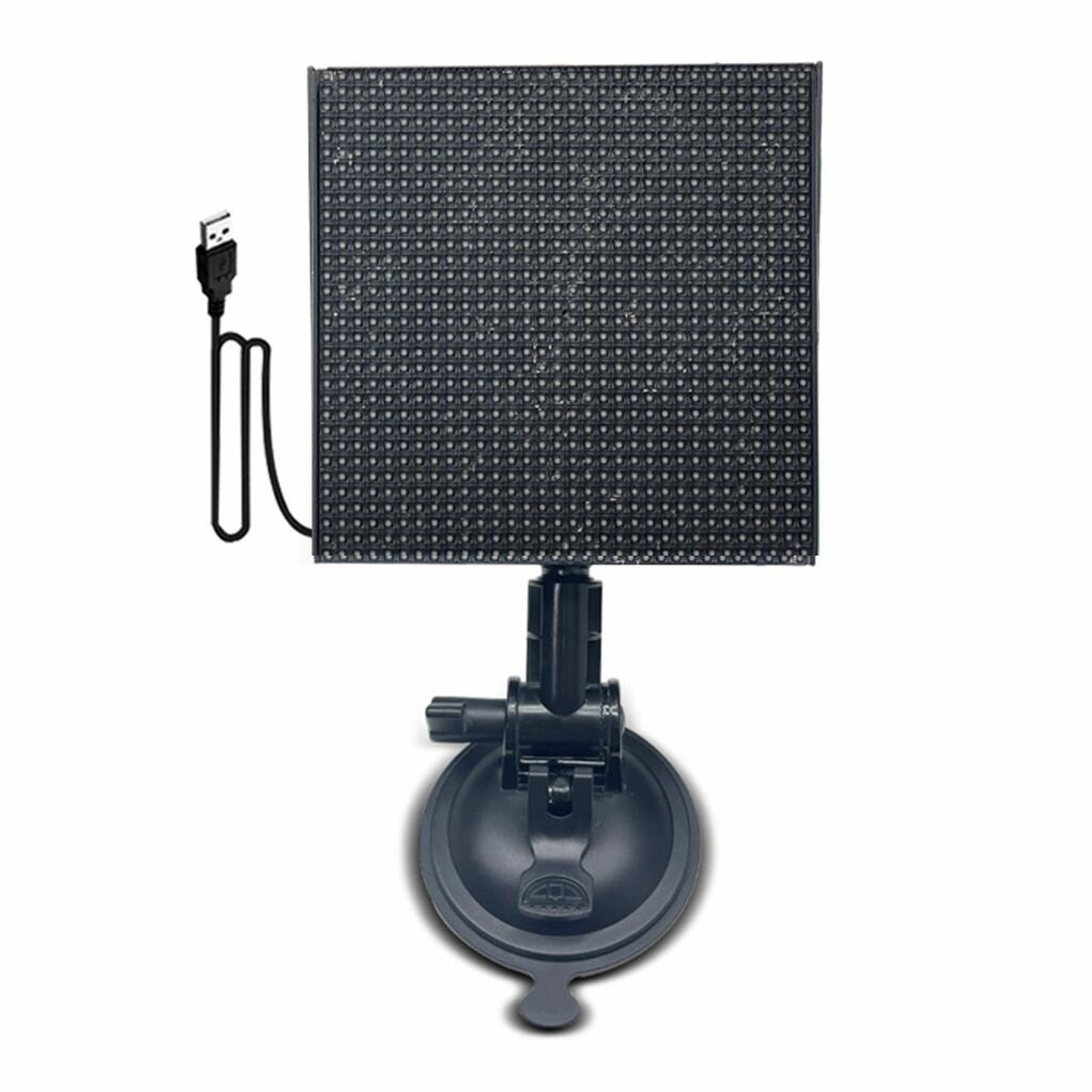 Светодиодный пиксельный экран для рекламы на заднем окне автомобиля