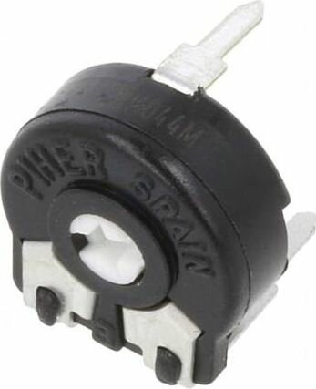 Потенциометр PIHER PT10LV10-223A2020-S монтажный однооборотный, горизонтальный 22кОм, 1 шт