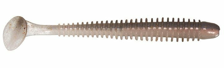 Keitech Swing Impact 4" 420 Pro blue red pearl виброхвост приманка для ловли щуки