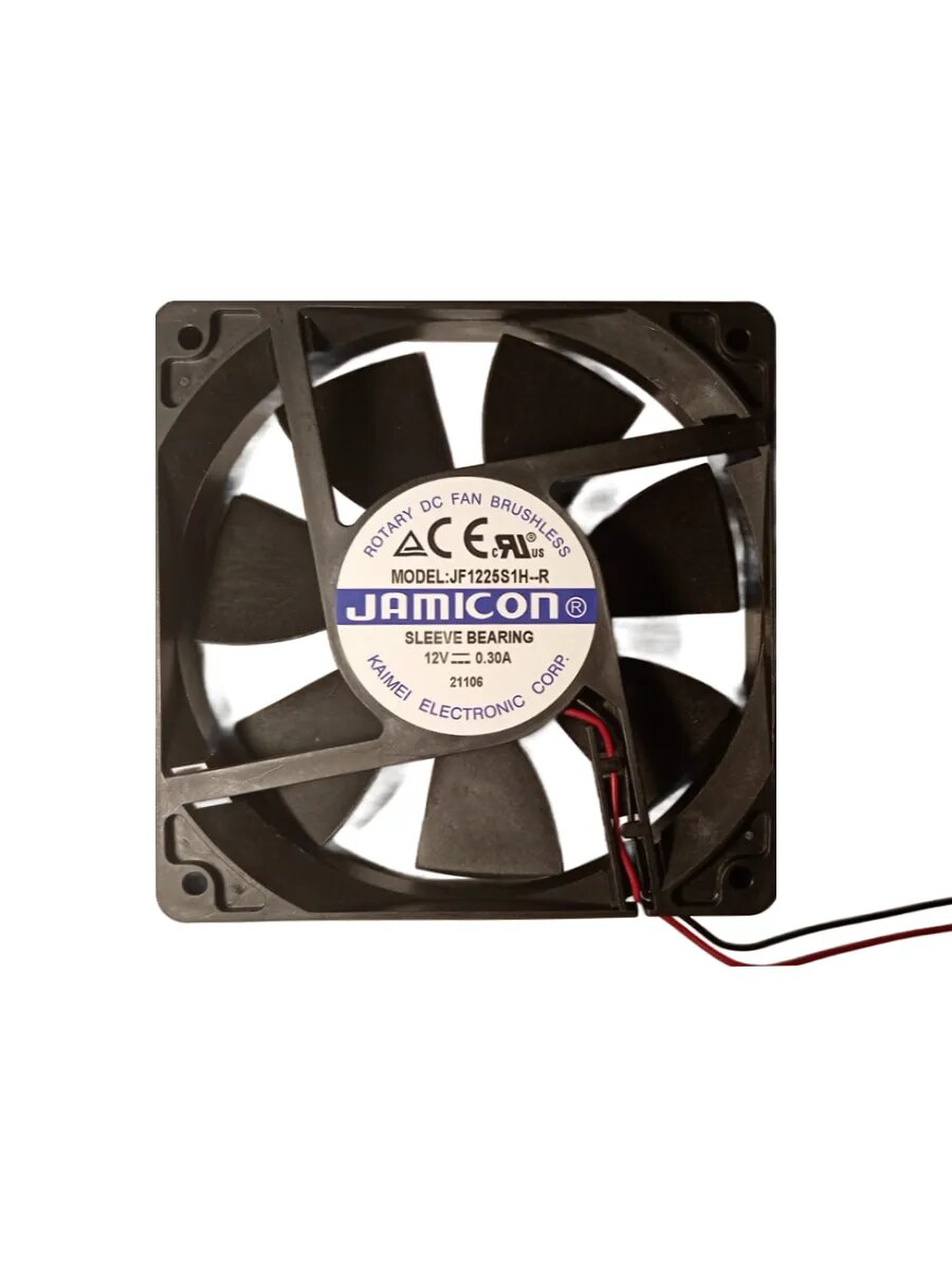 Вентилятор Jamicon JF1225S1H--R 12V 0.3A 120x25