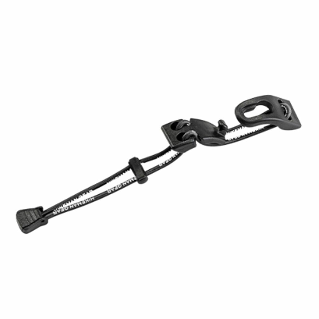 Аксессуары для скалолазания, Крючок для ледоруба на рюкзаке - черный