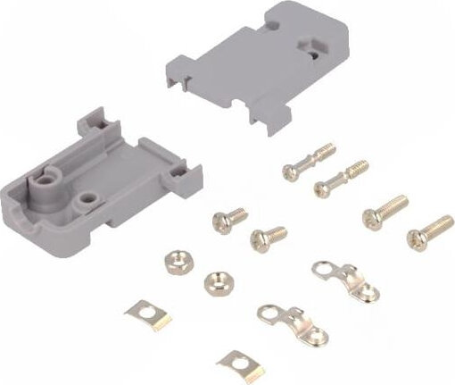 Корпус CONNFLY DS1045-09AP1S1-A Корпус для разъемов D-Sub D-Sub HD 15pin, D-sub 9pin прямой 1шт