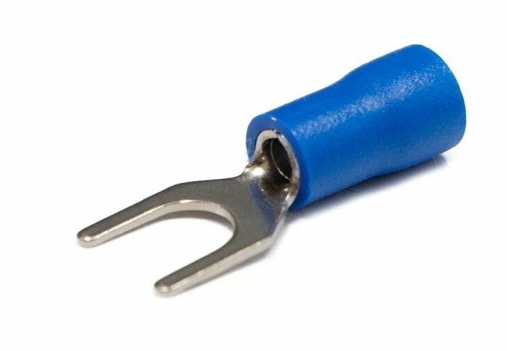 Наконечник вилочный изолированный НВИ серии SV2-3,2 (синий цвет),10шт