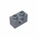 Gobricks технические блоки 1x2, Серый (073)