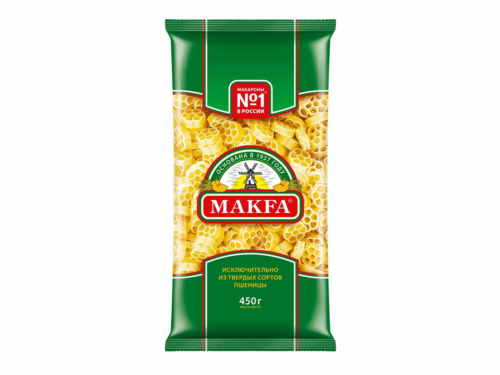 Макароны фигурные детские Makfa Цветочки высший сорт, 450г