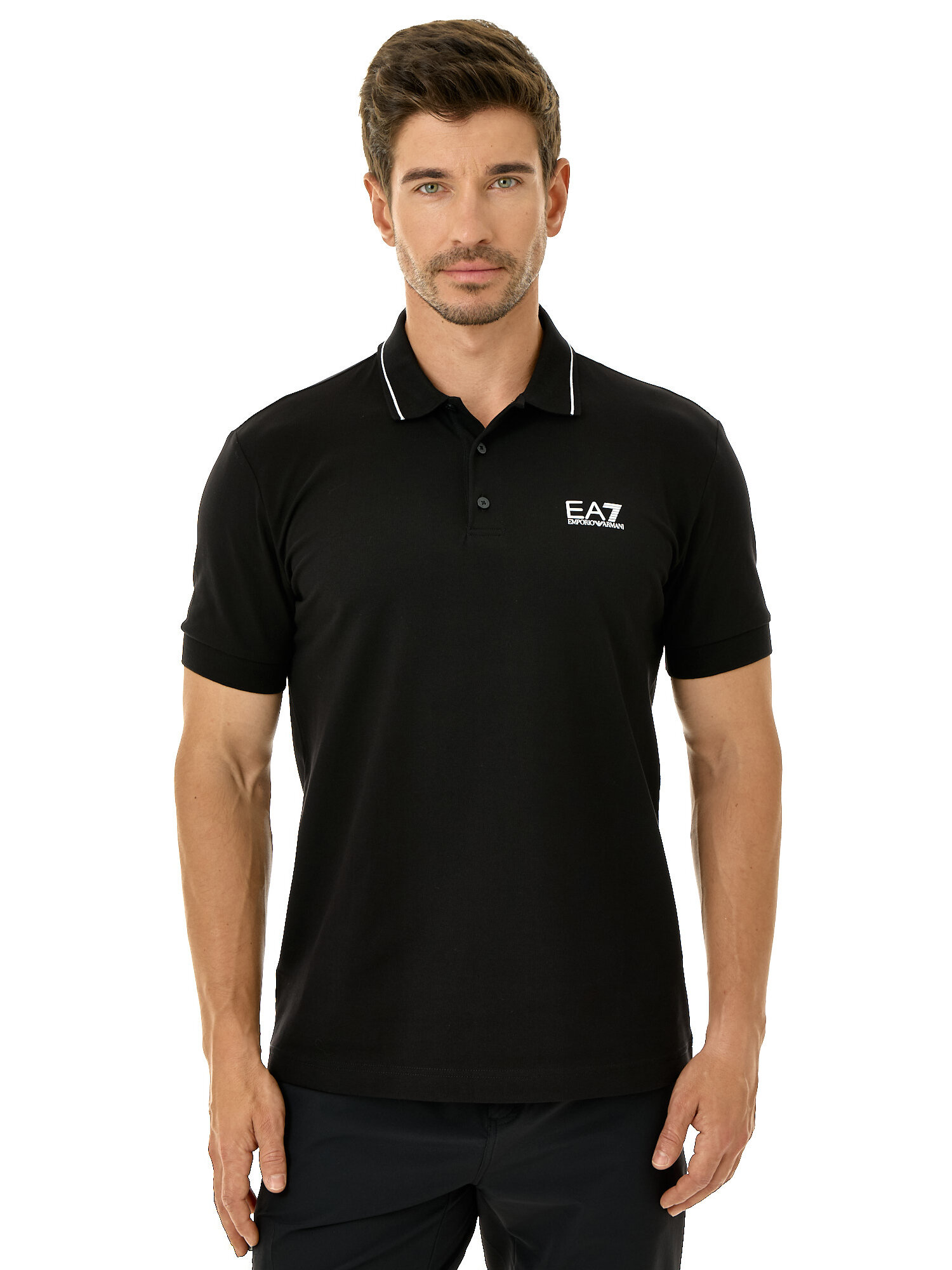 Поло спортивное Train core id pq st cc m