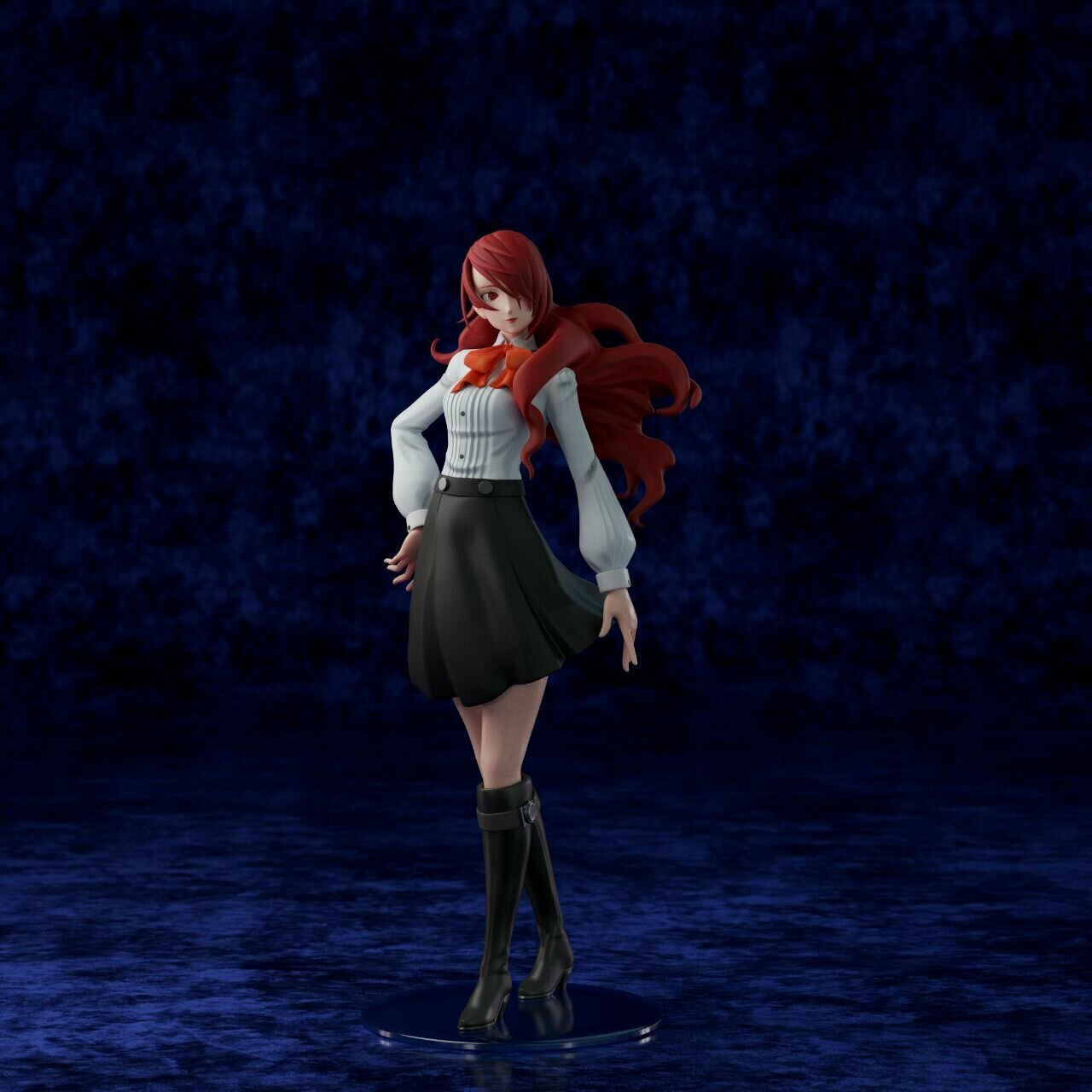 Фигурка Мицуру Кириджо/Mitsuru Kirijo Persona 3. Без покраски. 25 см