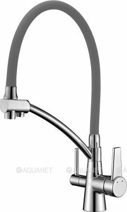 Смеситель для кухни Lemark Comfort LM3071C-Gray