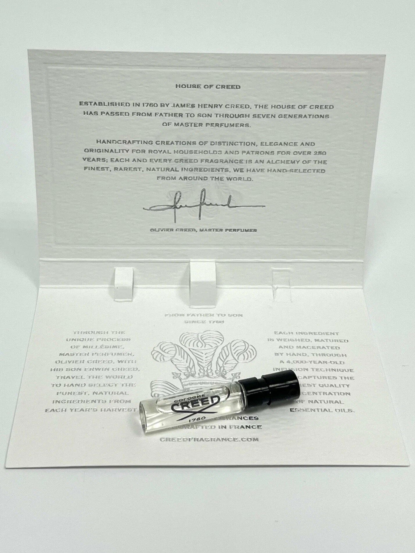 Парфюмерная вода (edP - eau de Parfum) Creed Aventus мужская 1,7мл