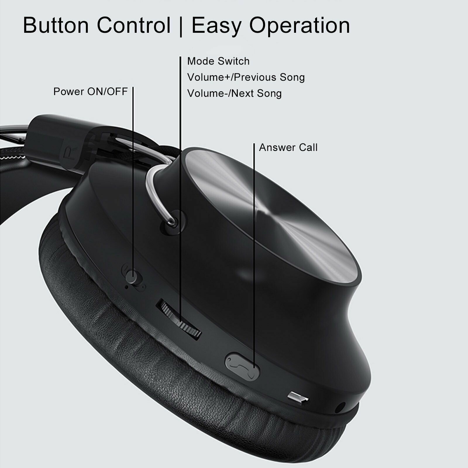NIA S4000 складные, BT/AUX/TF/FM, MP3, микрофон