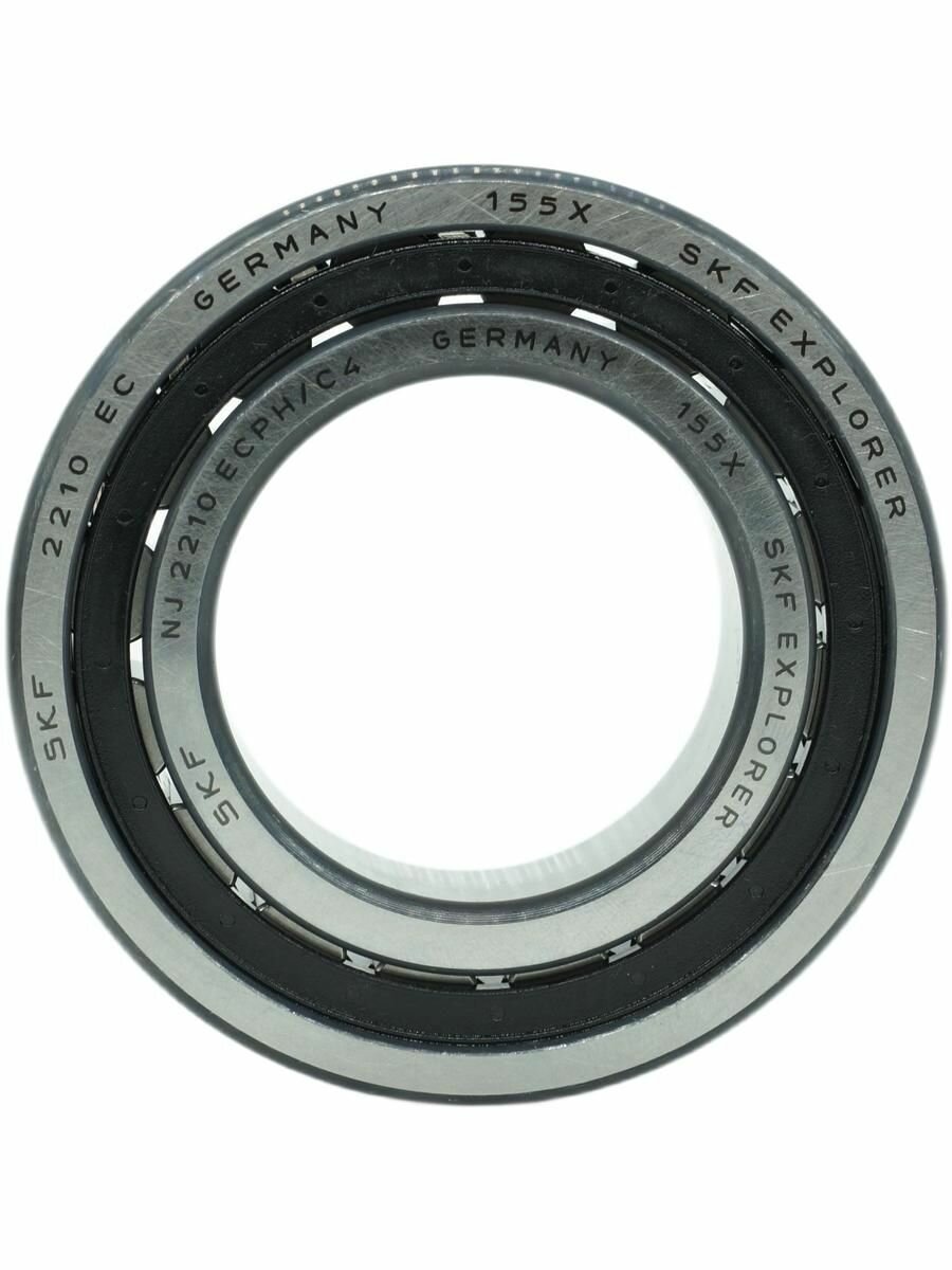 Подшипник NJ 2210 ECPH/C4 SKF (42510Е) 50x90x23 мм роликовый цилиндрический — фото 1