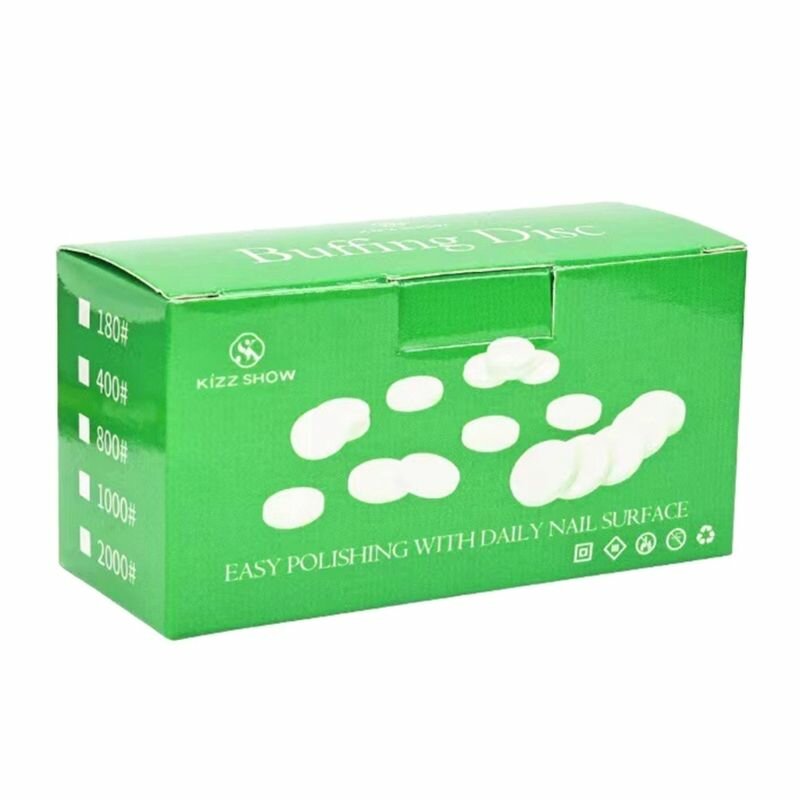 1 коробка инструментов для полировки ногтей наждачной бумагой-степень шлифовки 2000