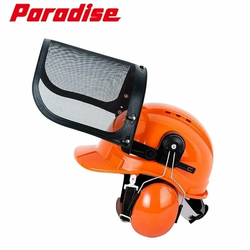 Защитные маски с очками и наушниками / маски для лесозаготовок / строительные каски