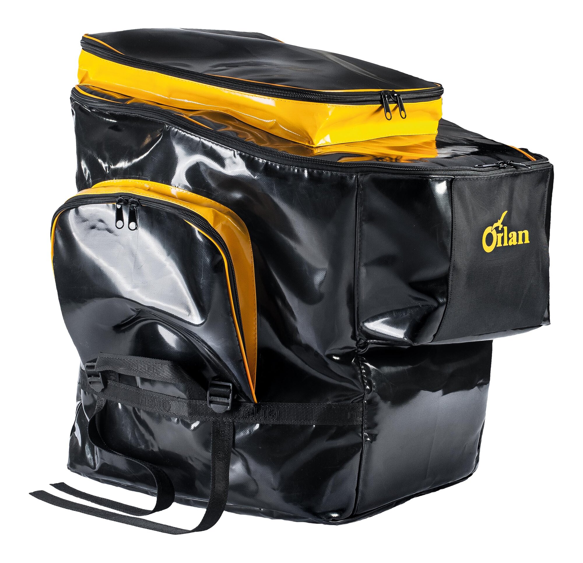 Кофр Orlan Ski-Doо, для BRP Ski-Doo Skandic, 150 л, черный/желтый