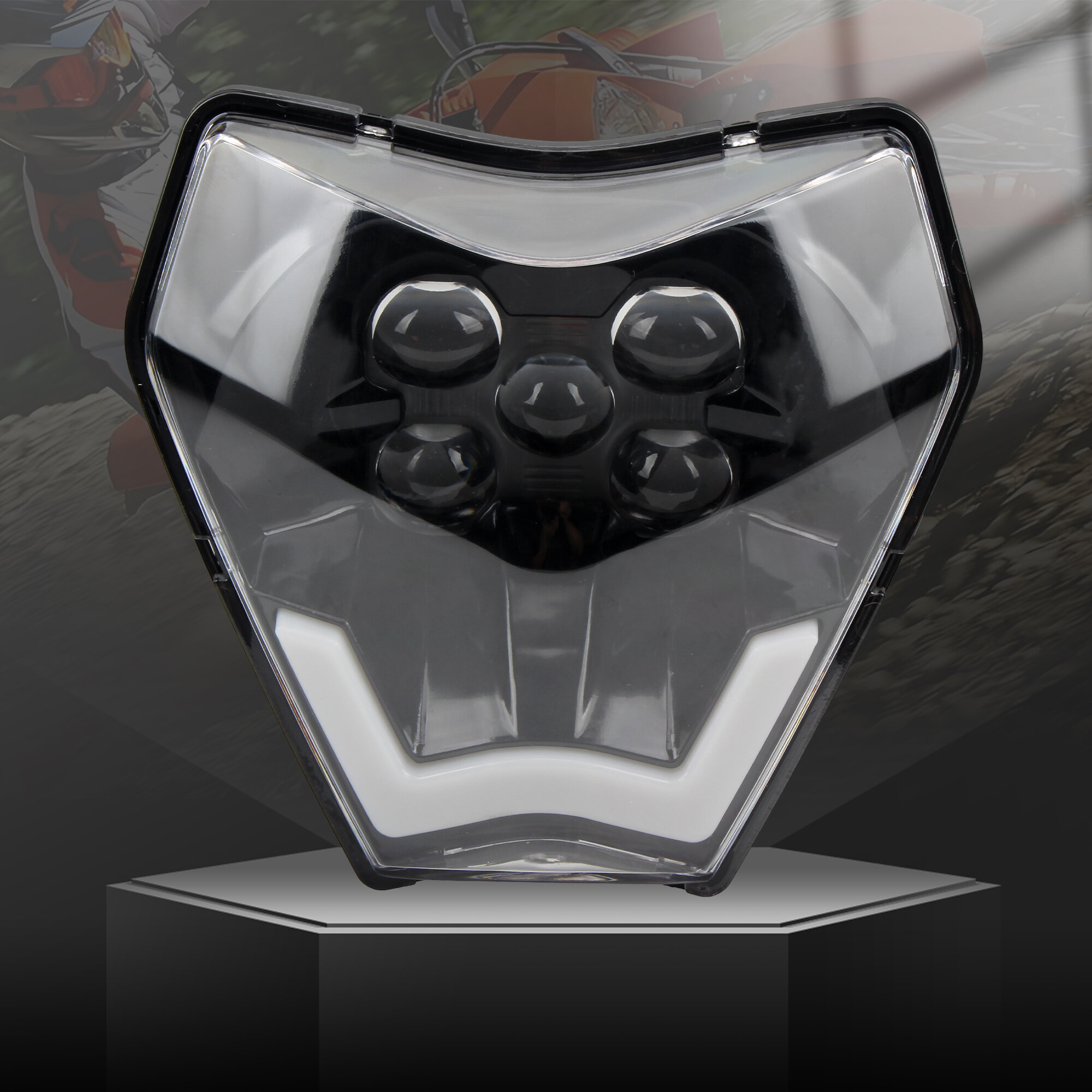 Модифицированные светодиодные фары для внедорожных мотоциклов for KTM EXC SX MX 250 300 450 2024