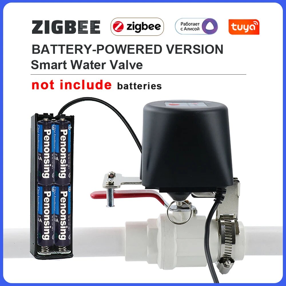 AICANTEK Умный водяной клапан Tuya Zigbee DN15 DN20 DN25