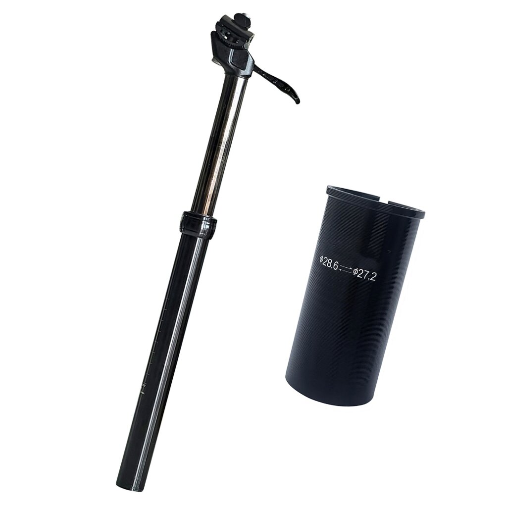 Гидравлический подседельный штырь с ручной регулировкой для горного велосипеда из нержавеющей стали