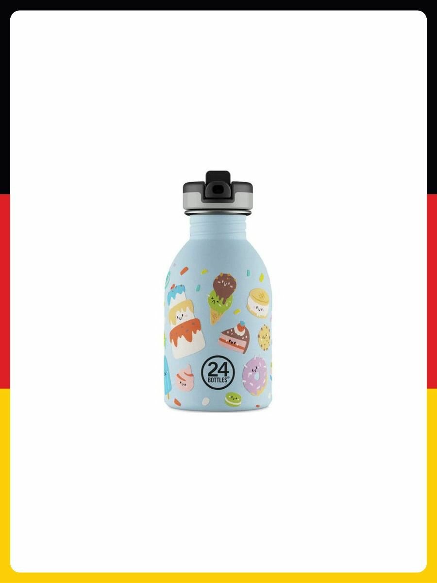 Термокружка 24bottles Sweet Friends голубая