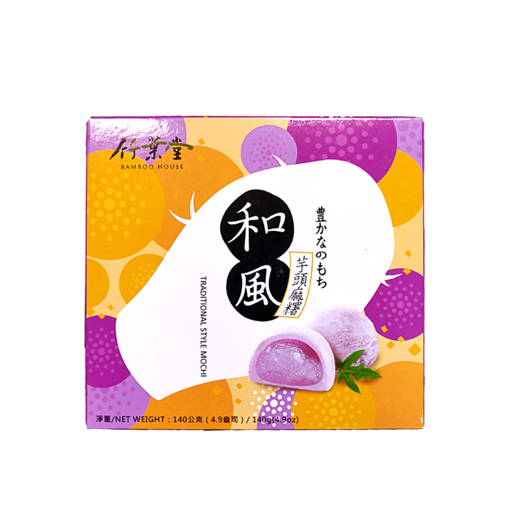 Моти Bamboo House с насыщенной начинкой из батата 140 г, Тайвань