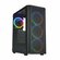 Miditower XASTRA A311 4FRGB Black ATX без БП, с окном