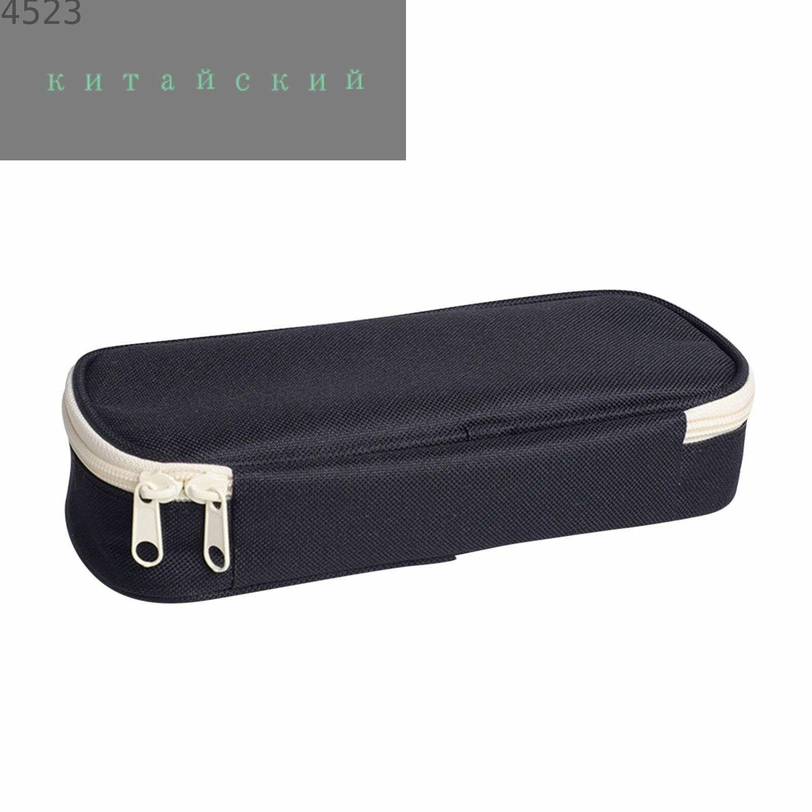 Сумка-пенал большой емкости, Симпатичные пеналы на молнии большой емкости, Портативная офисная канцелярская косметичка6734