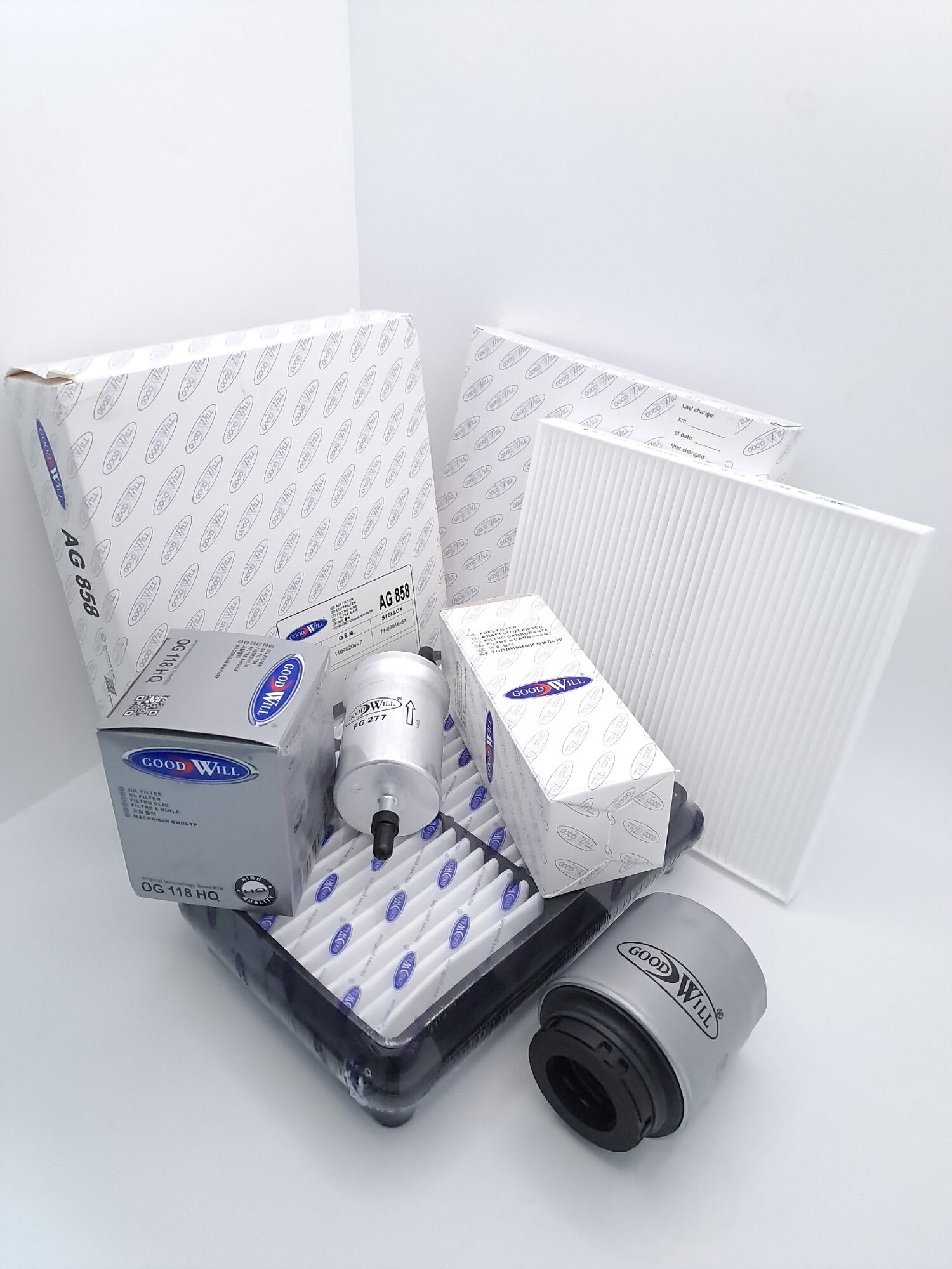 Набор фильтров (комплект фильров) для технического обслуживания FAW Besturn X40 11090204V7, 1012010A26LP1, 81071094V7C01SP, 1105020EY#P1