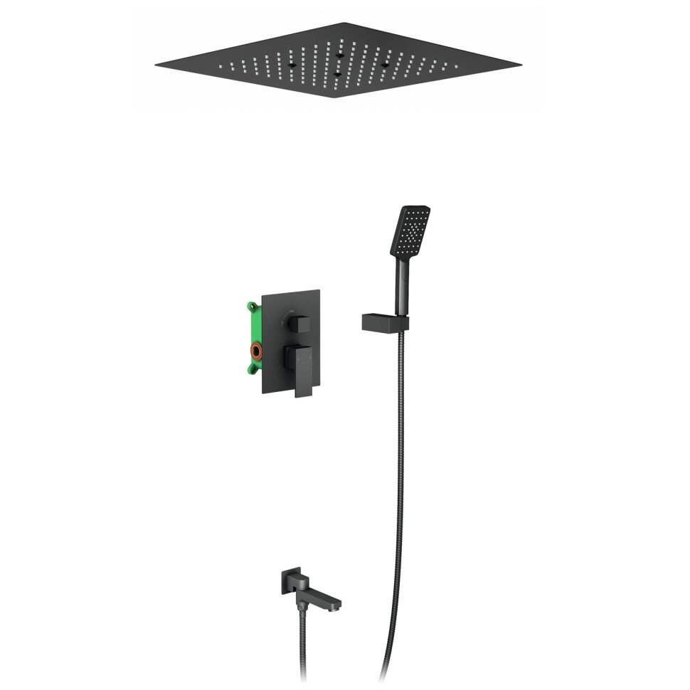 Душевая система встроенная Timo Selene SX-2039/03SM черный