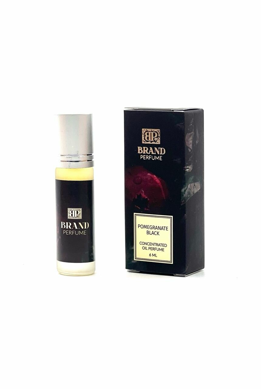 POMEGRANATE BLACK Concentrated Oil Perfume, Brand Perfume (Концентрированные масляные духи), ролик, 6 мл.