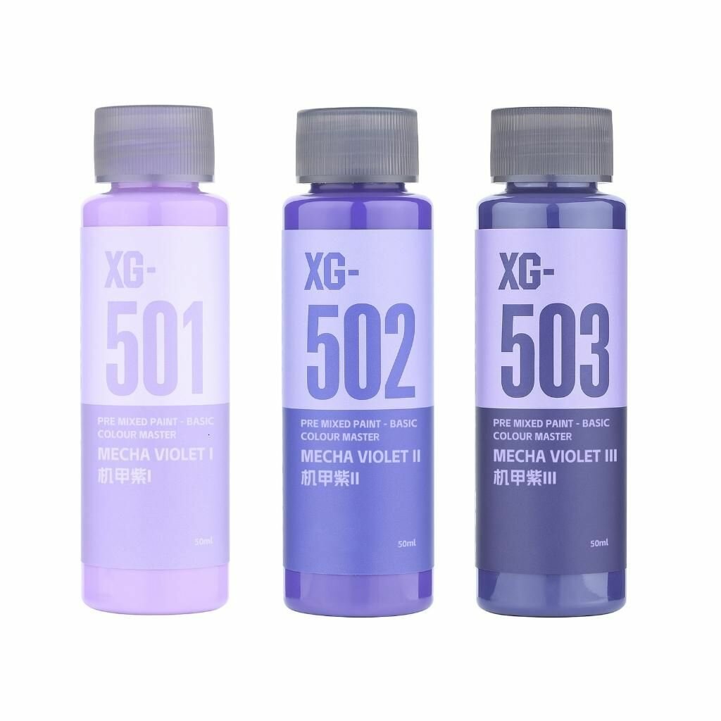 Акриловая краска для моделей 50 мл, Набор 5