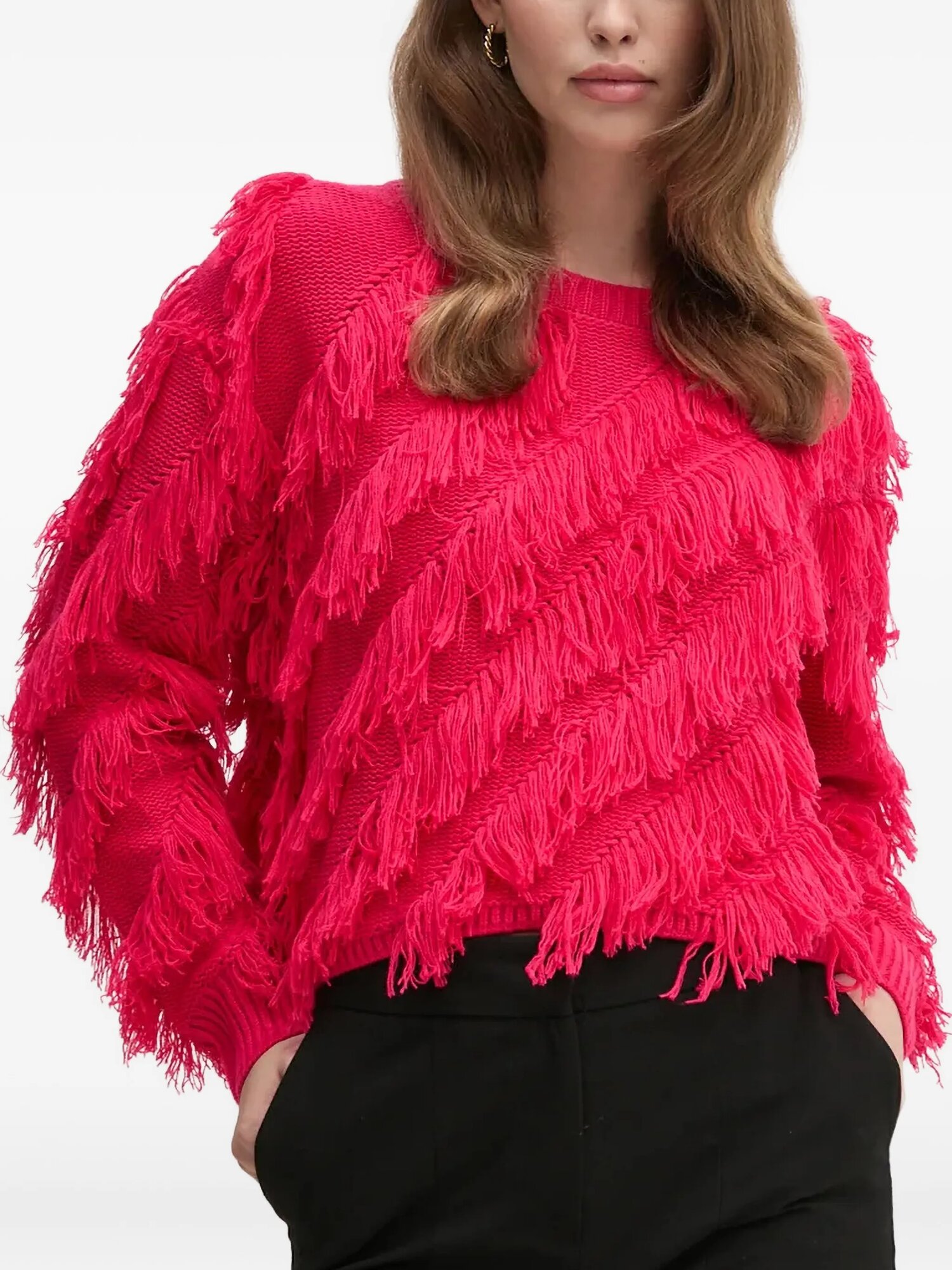 Свитер Fringed sweater
