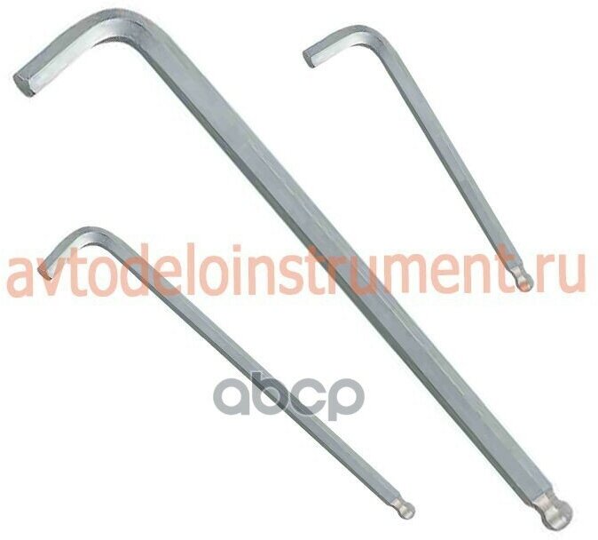 Ключ шестигранный 8 мм Г-образный 150мм с шаром Professional АвтоDело арт. 39148 - высокое качество