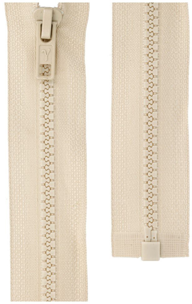 Молния Трактор "GAMMA" G3051 75 см Тип 5 разъёмная однозамковая №297 слон. кость