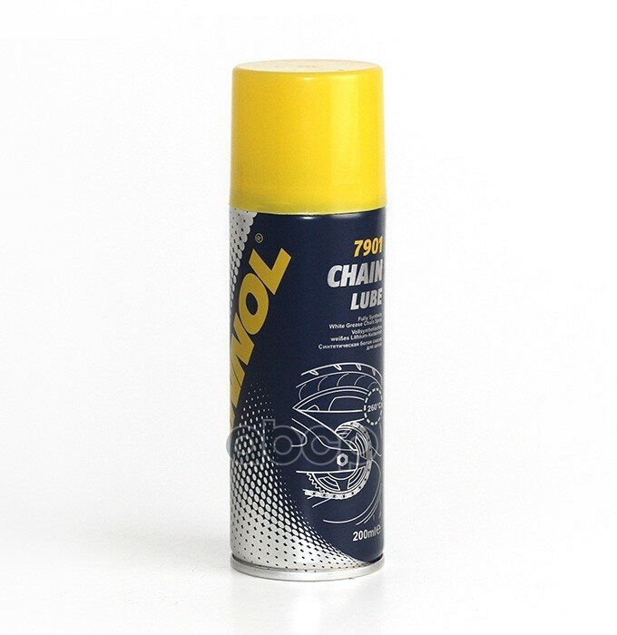 Синтетическая белая смазка для цепей Mannol Chain Lube /7901- 200ml MANNOL арт. 2466