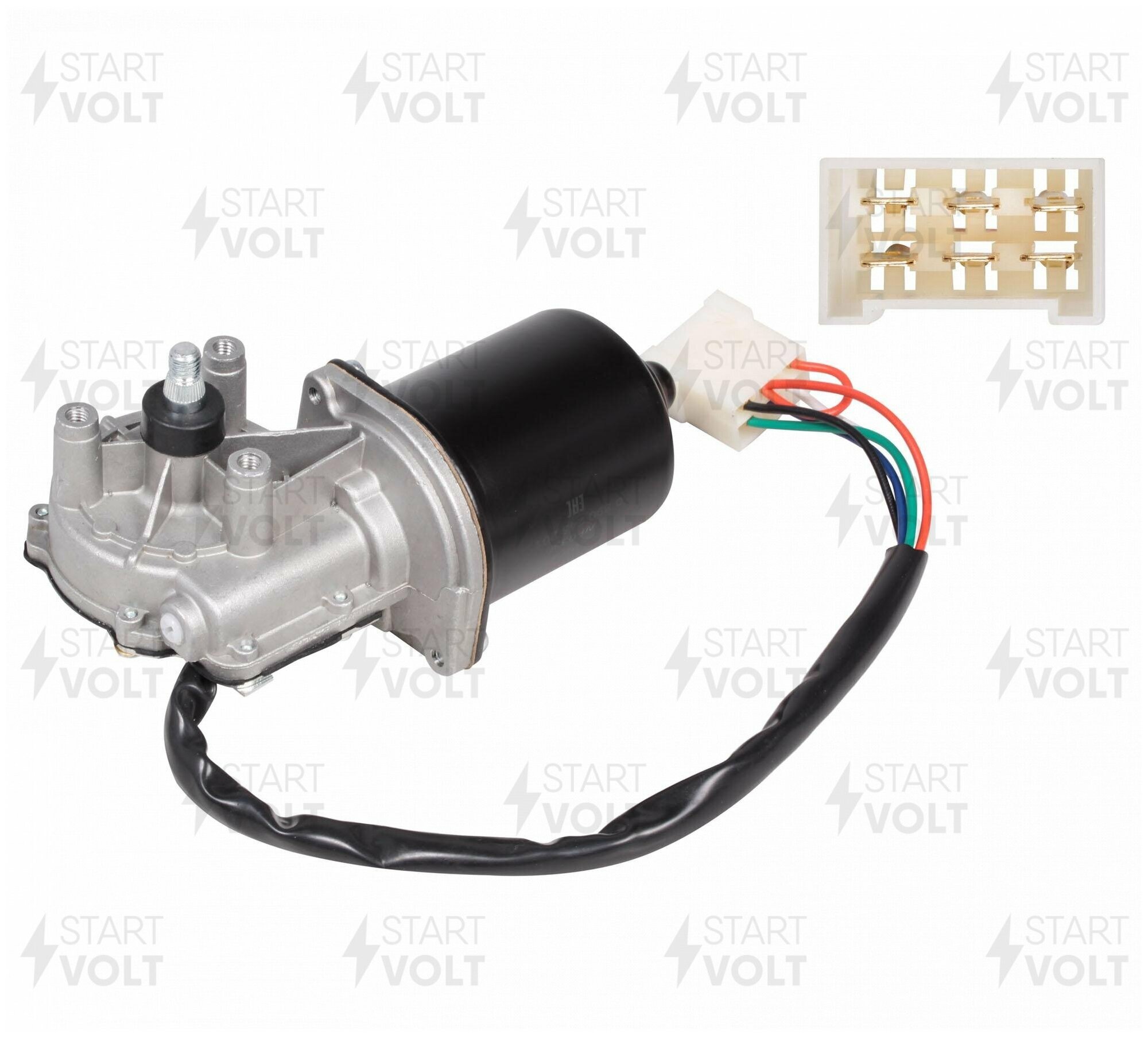 Моторедуктор стеклооч для ам Газель БизнесNextГазон Next тип Калуга VWF 0330 STARTVOLT арт. vwf0330