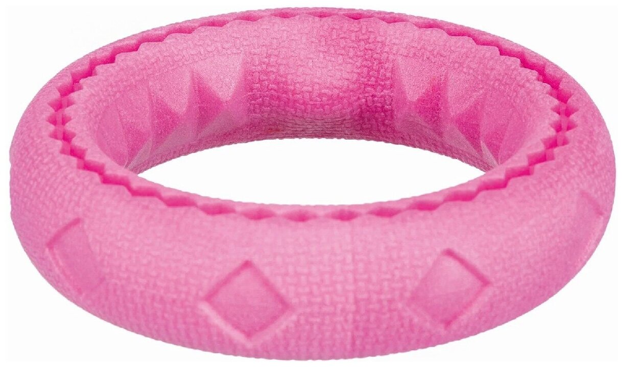 Игрушка для собак Trixie Кольцо плавающее термопластичная резина 17 см (1 шт)