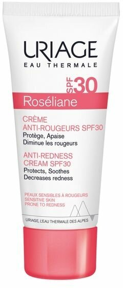 Крем для лица против покраснений SPF30 Roseliane Uriage/Урьяж туба 40мл