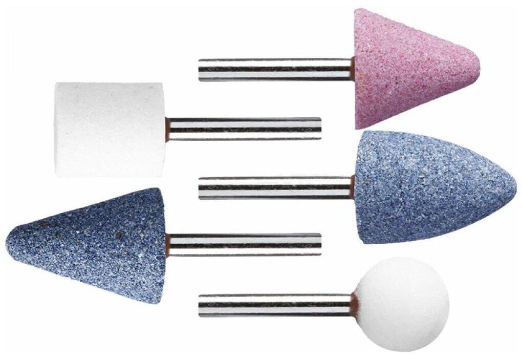 Абразивные минишарошки-насадки для гравера и дрели (5 предметов) STAYER 2988-H5, металл