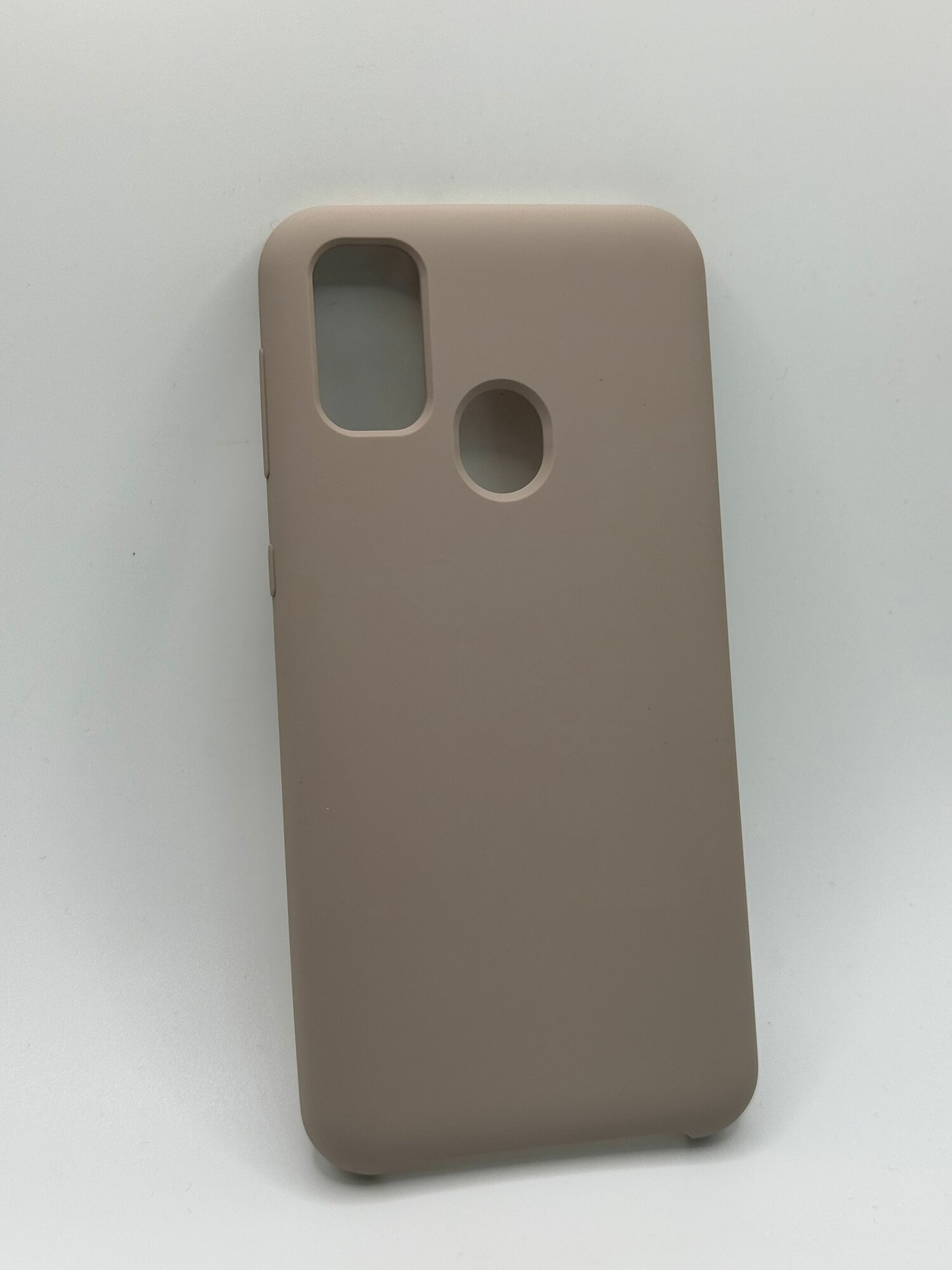 Чехол силиконовый faison для Samsung M21/M30S бежевый