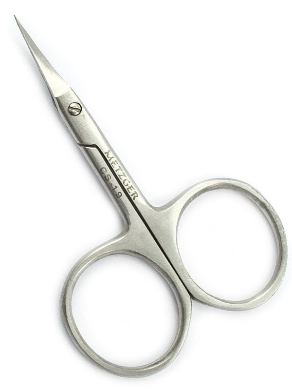 Ножницы для кожи Metzger SINDICUT CS-1/9, матовые, изогнутые
