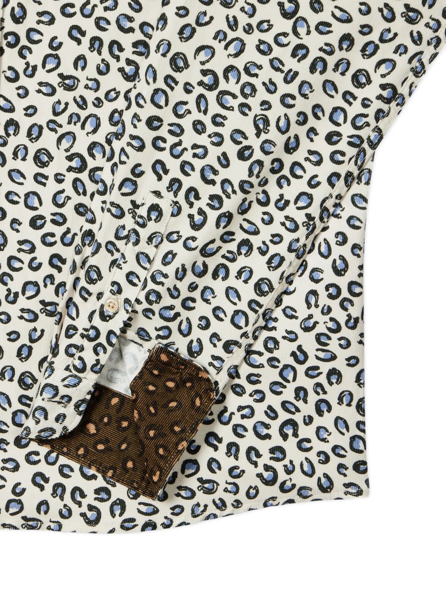 Рубашка Paul Smith Animal-print shirt, размер M, разноцветный — фото 1
